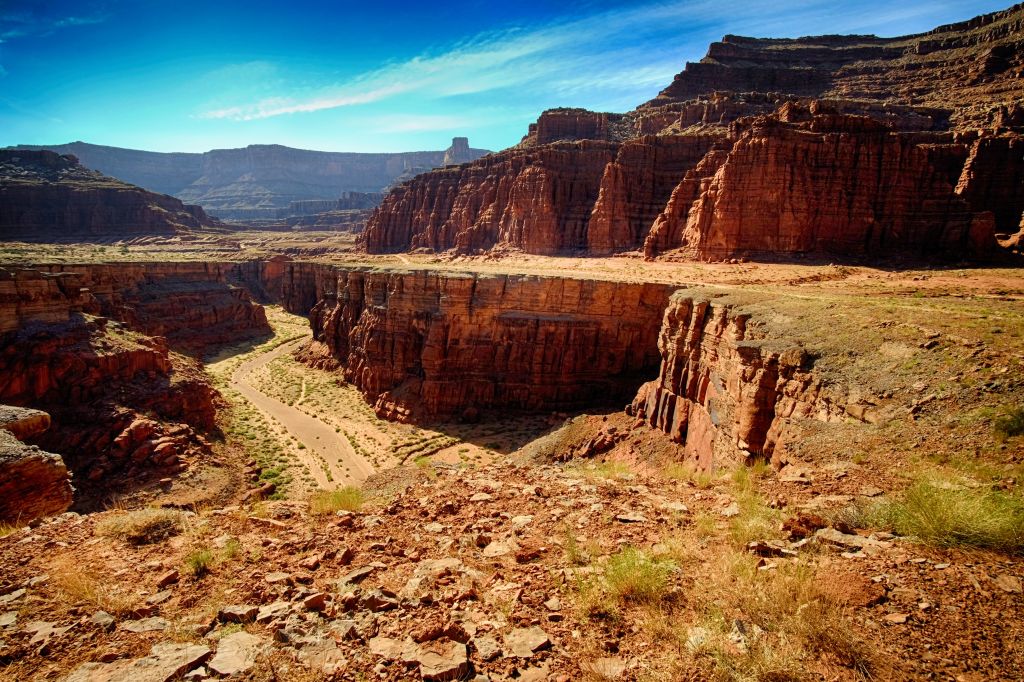 The Shafer Trail and Potash Road