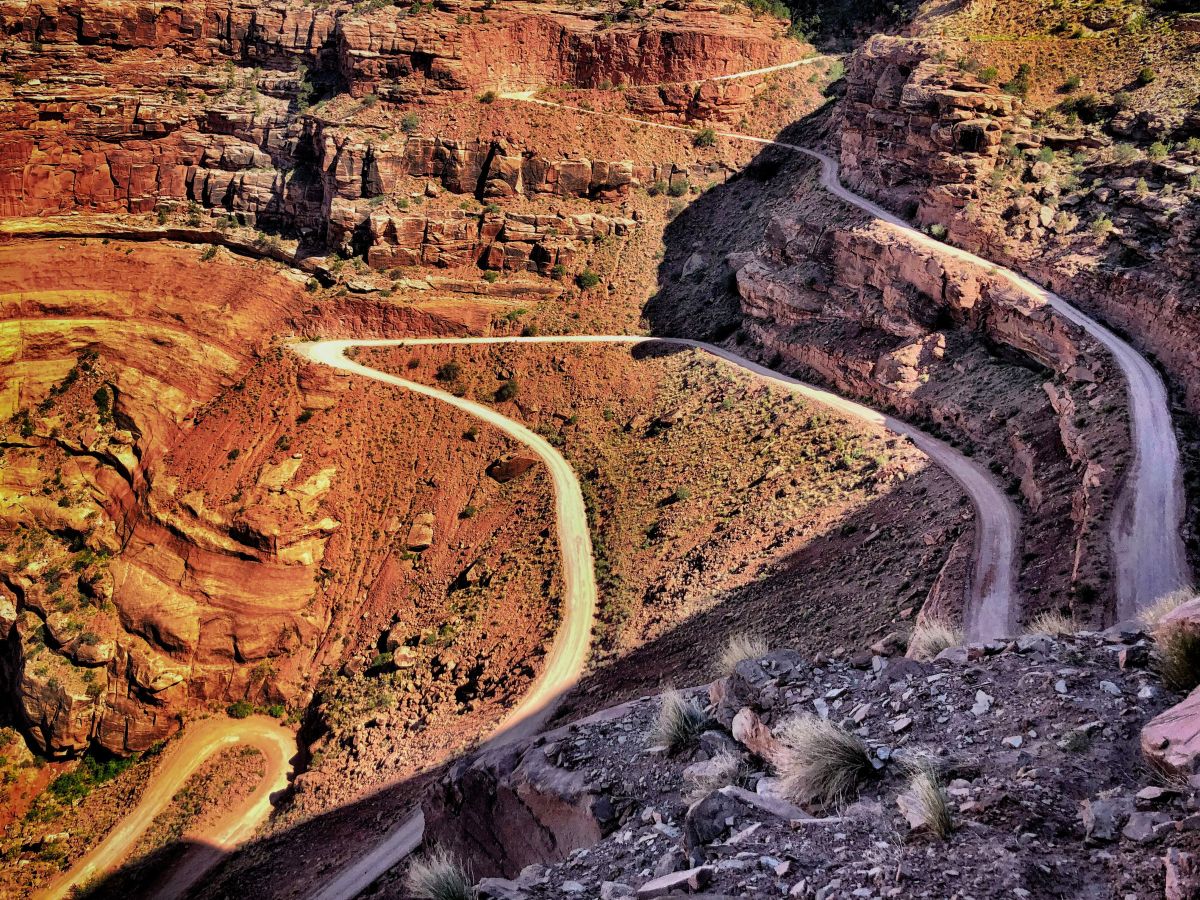 The Shafer Trail and Potash Road